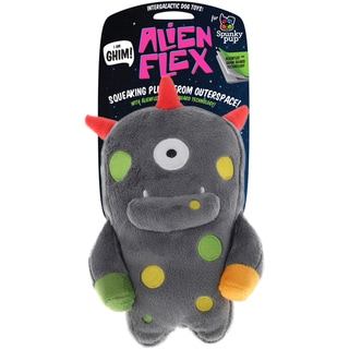 Spunky Pup Alien Flex Plush Dog Toy - Bed Bath & Beyond - 14085156