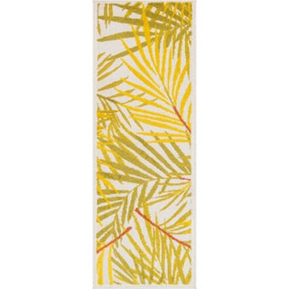 Palm Ivory/ Multi Rug - Bed Bath & Beyond - 14086445