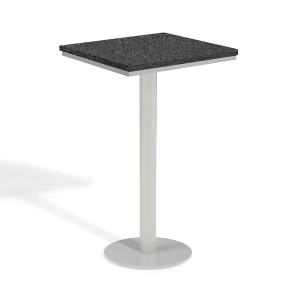 Oxford Garden Travira 24-inch Square Lite-Core Granite Charcoal Bar ...