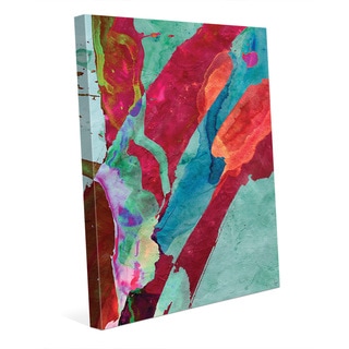 'Dagaba' Abstract Canvas Wall Art Print - Bed Bath & Beyond - 14103017