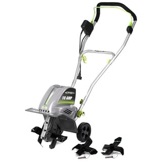 Earthwise Electric 10-amp Tiller Cultivator - Adjustable Width - Bed ...