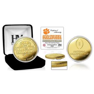 Clemson 2016 Football National Champions Gold Mint Coin - Bed Bath ...