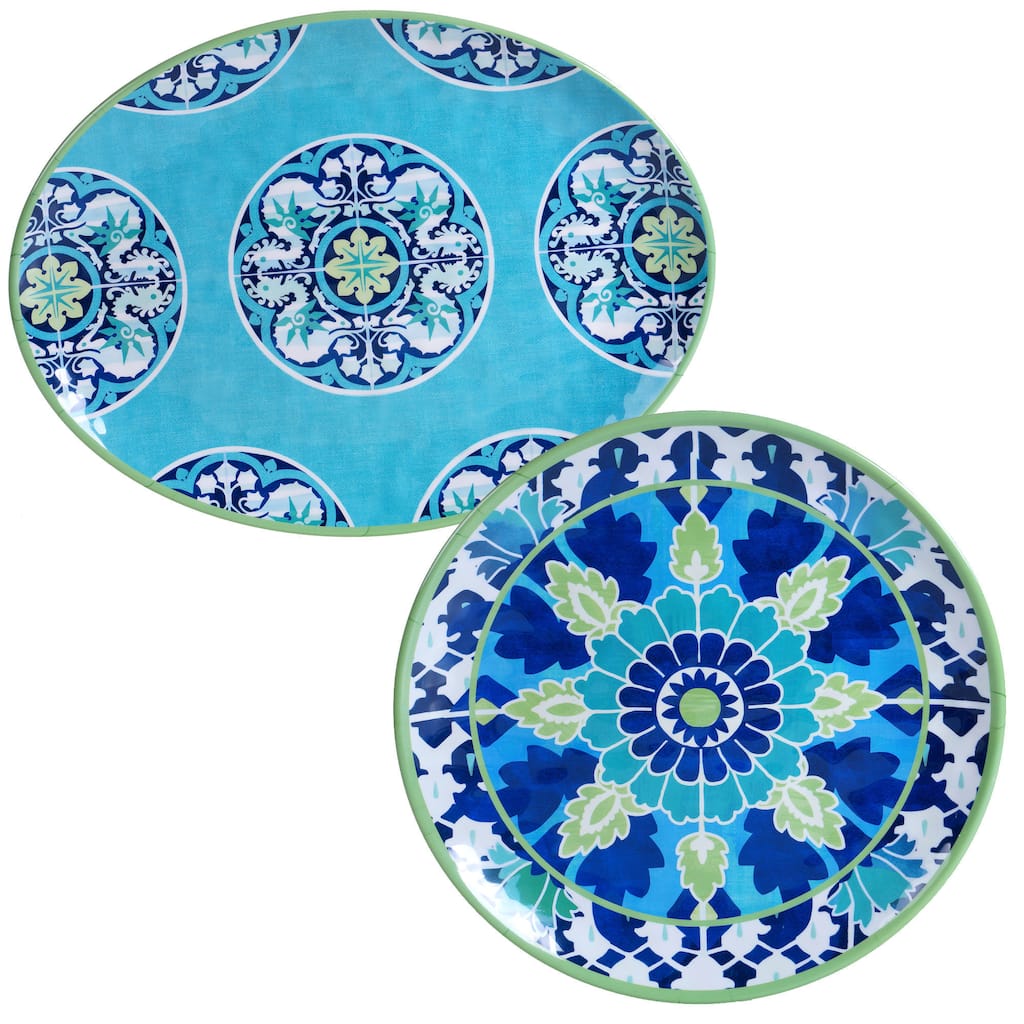 Certified International Granada Platters (Set of 2) - Overstock - 14200323