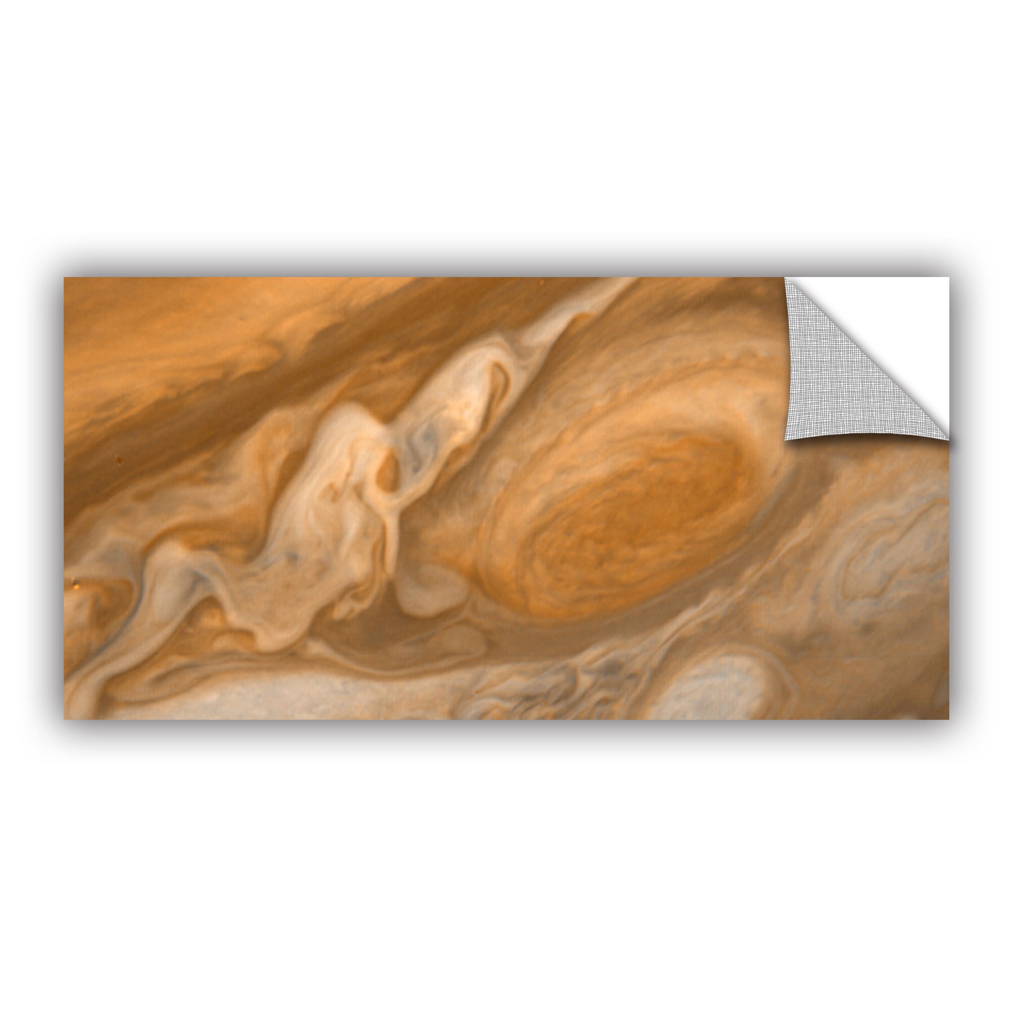 ArtAppealz Astronomy NASA's A Turbulent Region West of Jupiter's Great ...