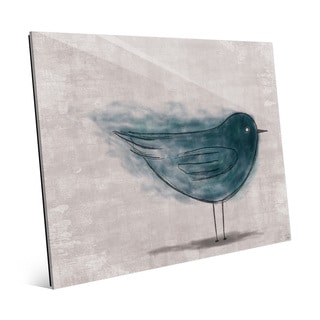 Ether Bird Blue Print on Acrylic Wall Art - Bed Bath & Beyond - 14215224