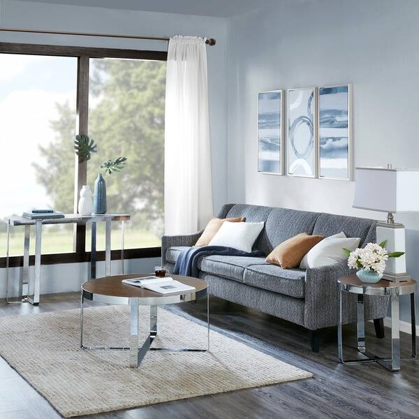 Madison Park Emily Silver Console Table - Bed Bath & Beyond - 14221343