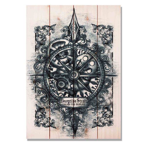 Deceptive Strait Escape 14x20 Indoor/Outdoor Full Color Wall Art - Bed ...