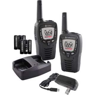 COBRA CXT395 MicroTalk 23-mile 22-channel Walkie Talkie 2-Way Radios ...
