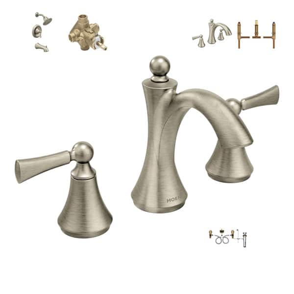Moen Master Bath Suite - T4520BN Bath Faucet, 9000 Valve, T4503BN ...
