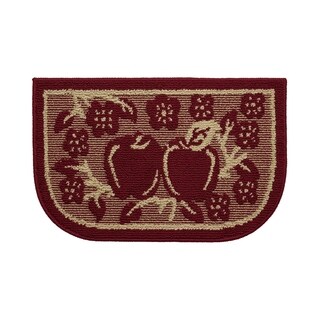 Structures Apple Crisp Olefin 18 x 30 Textured Loop Wedge-shaped ...