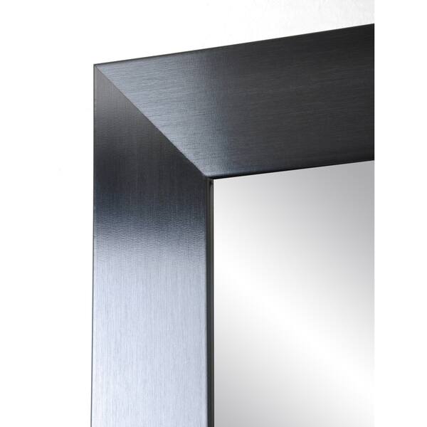 Modern 21.5 x 71 - Inch Over the Door Full Length Mirror - Bed Bath ...