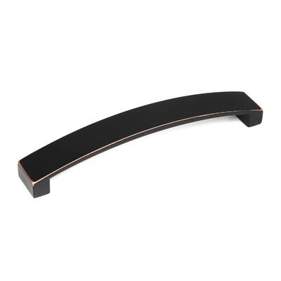 Contemporary 6 3/4-inch Arch Oil Rubbed Bronze Finish Cabinet Bar Pull ...