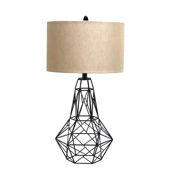 30-inch Table Lamp with Metal Frame Base - Bed Bath & Beyond - 14307820