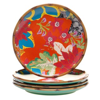 Tracy Porter for Poetic Wanderlust 'Magpie' Dinner Plates (Pack of 4 ...