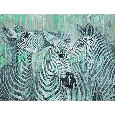 The Calm of the Zeal Original Hand Painted Wall Art - Overstock - 14332600