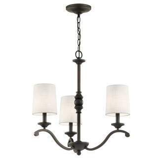 Kichler Lighting Versailles Collection 3-light Olde Bronze Chandelier ...