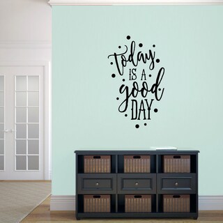 "Today is a Good Day" Vinyl Wall Decal (22" x 48") - Bed Bath & Beyond ...