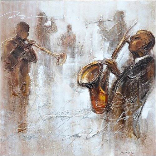 Jazz Movement II Original Hand Painted Wall Art - Overstock - 14343221