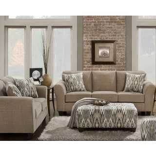 SOFA TRENDZ Colby 2-pc Mocha Sofa and Loveseat Set - Bed Bath & Beyond ...