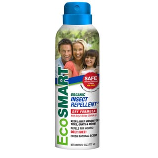 EcoSMART Deet-Free Organic Personal Insect Repellent Aerosol, 6-Ounce ...