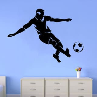 Man Football Player Decal Sport Vinyl Sticker Home Design Interior Dorm ...