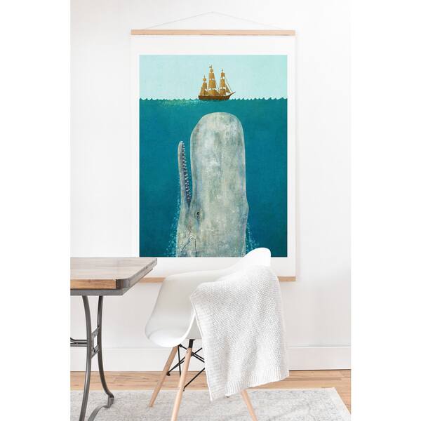 Terry Fan 'The Whale' Art Print and Hanger - Bed Bath & Beyond - 14404274