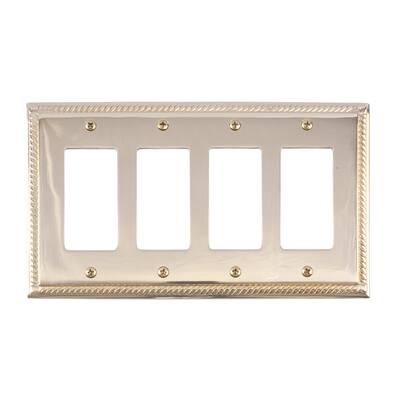 Georgian Quad GFCI - Overstock - 14404470