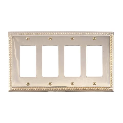 Georgian Quad GFCI - Overstock - 14404470