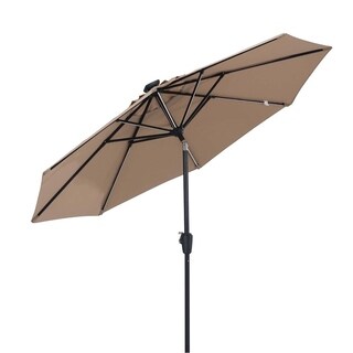 Sunjoy Solar LED Lighted Umbrella - Bed Bath & Beyond - 14405451