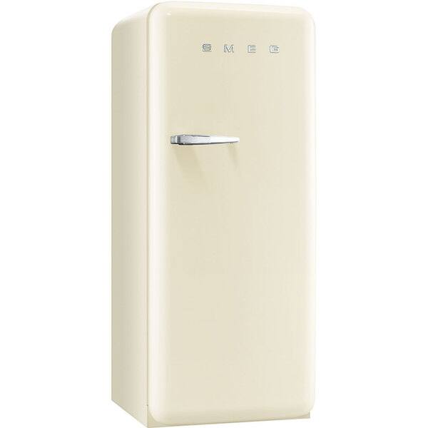 Smeg FAB28UCRR1 50s Style 9.2 Cubic Feet Cream Right-hand Refrigerator ...