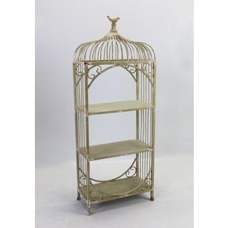 Timeworn Metal Birdcage Shelf - Bed Bath & Beyond - 14415624