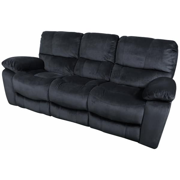Porter Designs Ramsey Transitional Embossed Microfiber Dual Reclining ...