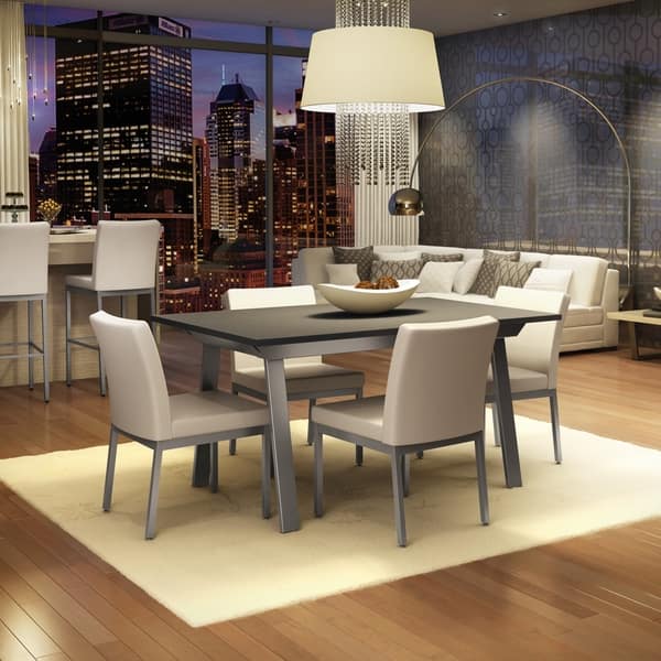 Amisco Drift Extendable Dining Table Set with Chairs - Bed Bath & Beyond - 14443984