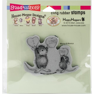 Stampendous House Mouse Cling Stamp 3.5X4-Love You Candy - Bed Bath ...