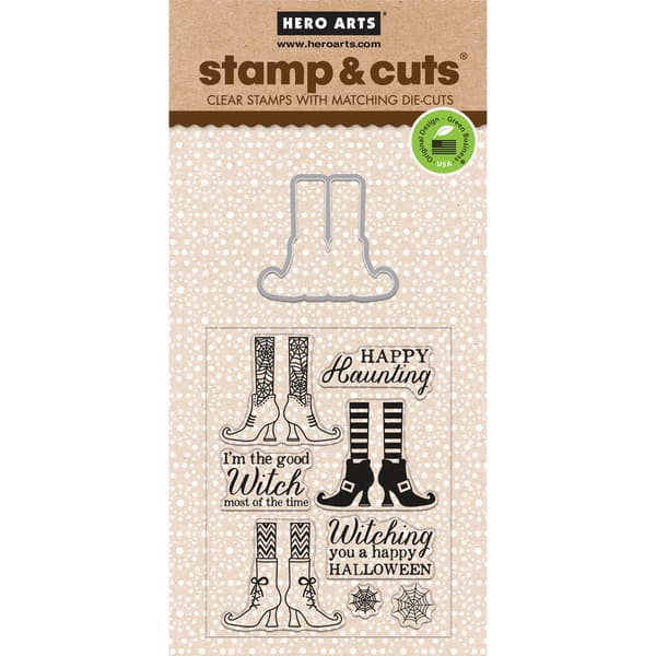 Hero Arts Stamp & Cuts-Witch Feet - Bed Bath & Beyond - 14451402
