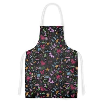 Snap Studio Kindergarden Crazy Black Rainbow Artistic Apron - Overstock ...