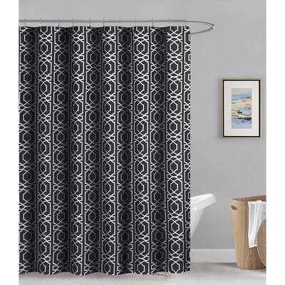 Kempsey Jacq Shower Curtain - Overstock - 14505029