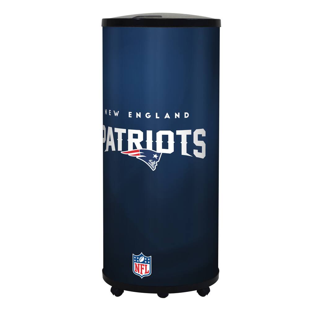 NFL New England Patriots 39.5-inch Ice Barrel Cooler - Overstock - 14506601