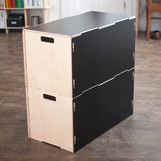 Wooden Large Storage Tote Box with Lid - Bed Bath & Beyond - 14521056