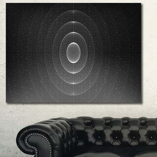 Designart "Vector Interstellar Space Background'Extra Large Abstract ...