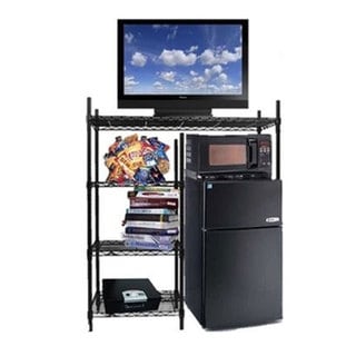 The Shelf Supreme Adjustable Shelving - Black by DormCo - Bed Bath ...