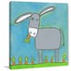 'Winking Donkey' Painting Print on Wrapped Canvas - Multi-Color - Bed ...