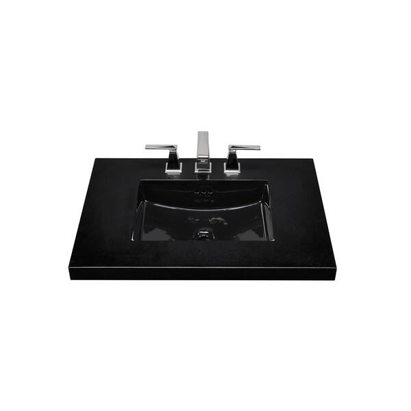 Ronbow Essence 20-inch Ceramic Undermount Bathroom Vessel Sink with ...