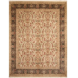 Handmade One-of-a-Kind Tabriz Wool and Silk Rug (Pakistan) - 8'1 x 10'5 ...