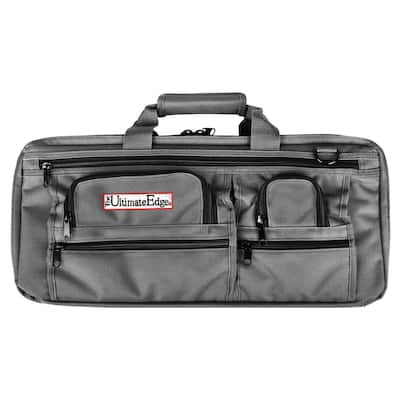 The Ultimate Edge 2001-EDB Deluxe Chef Knife Case, Graphite - Overstock ...
