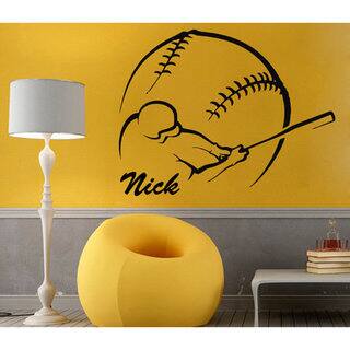 Man Personalized Name Decal Sport Sportsman Stickers Home Design ...