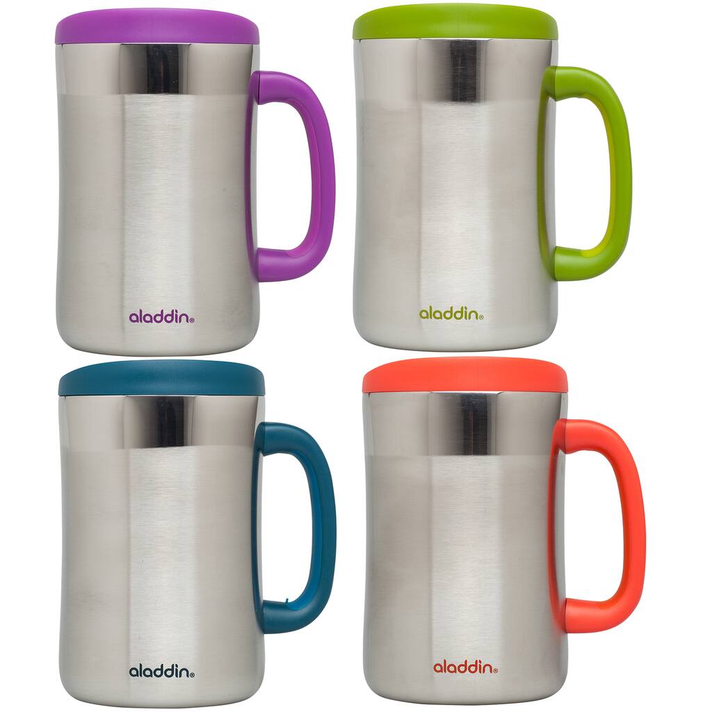 Aladdin 10-01965-001 12 Oz. Stainless Steel Insulated Desktop Mug ...