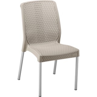 Rimax Shia Collection Armless Outdoor Patio Chairs (Set of 4) - Bed ...