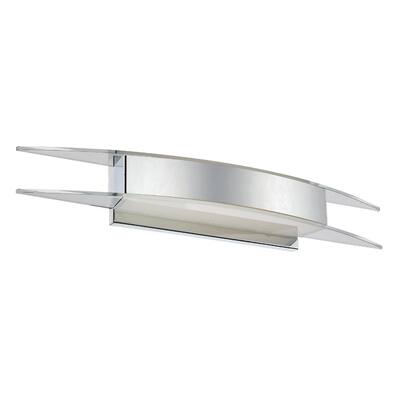 Arc Aluminum LED Bath and Wall Light - Overstock - 14655089