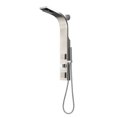 Valore Effusion Easy Install Shower Panel - Silver - Overstock - 14659742